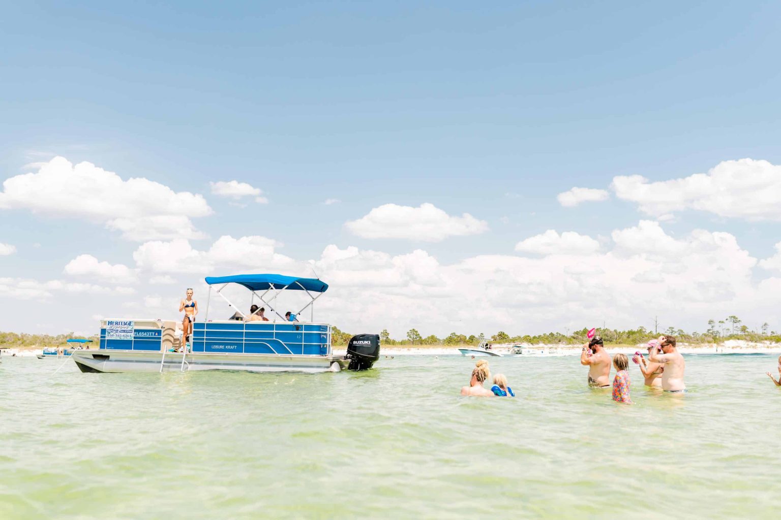Panama City Beach Pontoon Rentals — Heritage Excursions